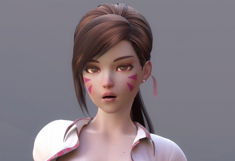 [CG插画] HydraFXX大师 最新合集 极品3D同人作品内含3个动画+14动图+48精美CG_原画帮