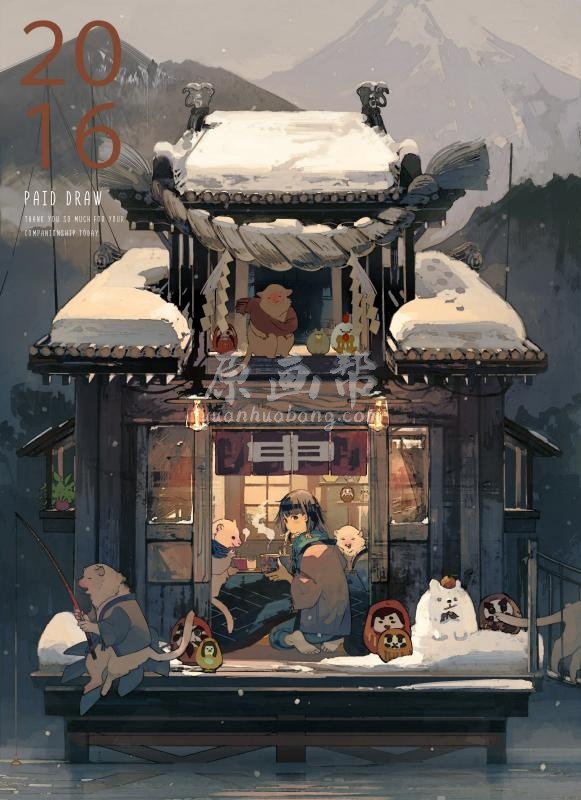 [日韩画风] 日本女性画家くっかKukka的Pixiv Twitter图集 CG原画资源 210P 5403_原画帮