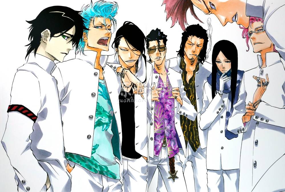 [游戏设定] 画家久保带人创作的BLEACH精美插画集110P_CG原画素材下载6169_原画帮